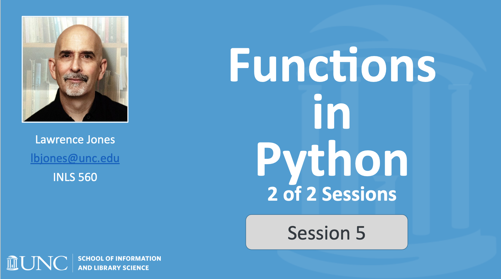 Functions 2 | INLS 560 Fall 2024